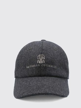 Brunello Cucinelli Hut Herren Farbe Dark