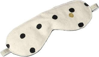 La Cerise sur le G&acirc;teaux Masque de nuit &agrave; pois en coton bio Mio La cerise sur le g&acirc;teau