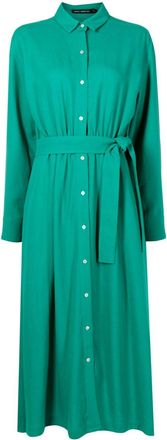 Lenny Niemeyer Hemdkleid mit Gürtel - Grün