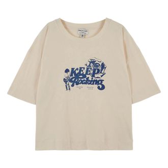 Emile Et Ida T-shirt Andy Keep Rocking Coton Bio Emile et Ida