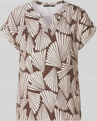 Betty Barclay T-Shirt aus Viskose-Mix mit Tunikakragen