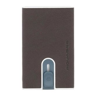 Piquadro Homme, Accessoires, Brun, Taille: ONE Size Porte-cartes coulissant