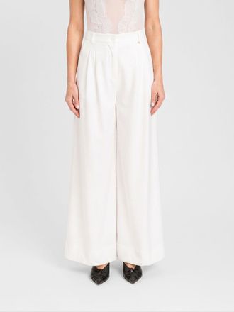 Twin-Set Pantalon Femme couleur Blanc