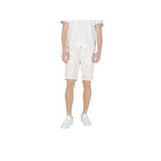 Jeckerson Wei&szlig;e Baumwoll-Bermuda-Shorts - - Shorts - Herren - Wei&szlig; - W35