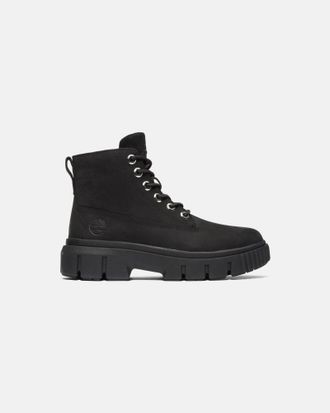 Timberland Halbhoher Greyfield Stiefel f&uuml;r Damen in Schwarz, Damen, Schwarz, Gr&ouml;&szlig;e