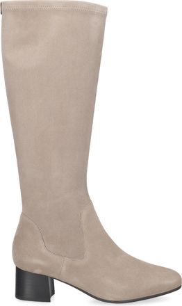 Peter Kaiser Damen - Stiefel 75525 LEDER STRETCH in grau Rauleder