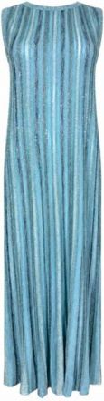 D.exterior Femme, Robes, Bleu, Taille: 36 FR 62254 Maxi Dress