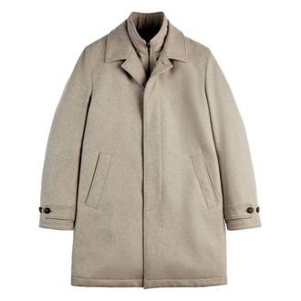 Fay Easy Morning (Db Front) Mantel - - Coats - Herren - Beige - XL