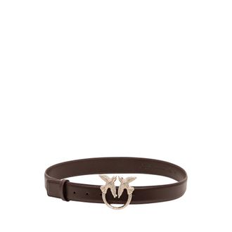 Pinko Pinko - Ceinture Low Love Berry - Femme - Accessoires - Brun - Taille: S