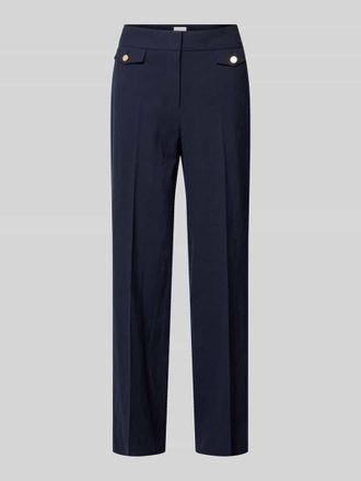 Seductive Straight Fit Leinenhose mit Viskose-Anteil Modell Alara