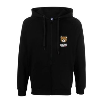 Moschino Homme, Sweatshirts et sweats à capuche, Noir, Taille: M Underbear Sweat à capuche