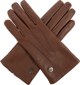 Burberry Femme, Accessoires, Brun, Taille: 7 IN Gants en cuir
