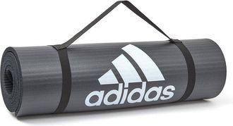 adidas Gymnastikmatte - Fitnessmatte rutschfest in 10mm inklusive Tragegurt - pflegeleichte und hautfreundliche Sportmatte in 5 Farben