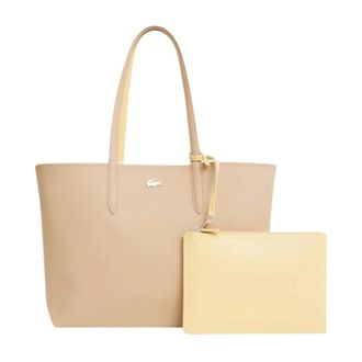 Lacoste Femme, Sacs, Beige, Taille: ONE Size Anna Tote