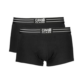 Cavalli Schwarze Baumwollunterw&auml;sche - - Underwear - Herren - Schwarzk - M