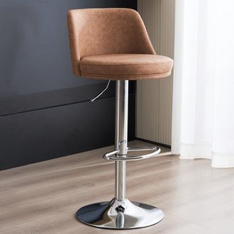 Generic Moderne, h&ouml;henverstellbare Barhocker - Drehhocker aus PU-Leder, armloses Design f&uuml;r K&uuml;cheninsel und Esszimmer - Stilvolle Sitzgelegenheiten f&uuml;r die Fr
