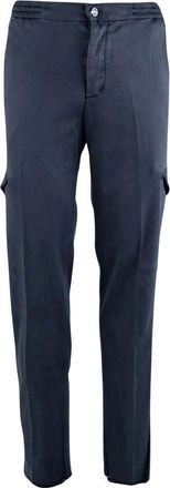 Kiton Homme, Pantalons, Bleu, Taille: W33 Cargo Pants