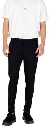Antony Morato Homme, Pantalons, Noir, Taille: 2XS Pantalon &agrave; Fermeture &Eacute;clair et Bouton avec Poches
