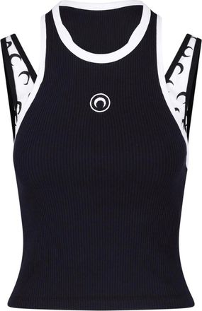 Marine Serre Lagen-Tanktop