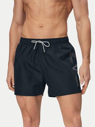 Emporio Armani Badeshorts 7M002001 AF14497 MC026 Schwarz Regular Fit