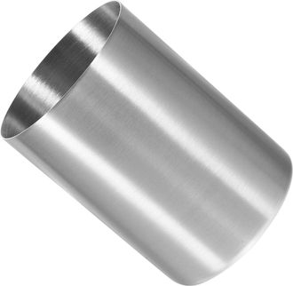 Garneck Edelstahlbecher Henkellos Vielseitiger Trinkbecher für Wasser Saft Bier Robust Langlebig Glatte Oberfläche Leicht zu Reinigen für Zuhause Party Reise