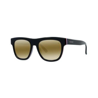 Vuarnet Klassische quadratische Sonnenbrille Schwarz Skilynx - - Accessories - unisex - Schwarzk - 53 MM
