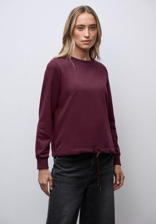 Street One Sweatshirt mit Tunnelzug am Saum
