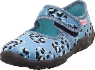 Superfit Bonny 1-000280 Hausschuhe, BLAU/Mehrfarbig 8060, 34 EU