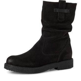Tamaris Damen Stiefel Leder schwarz 41
