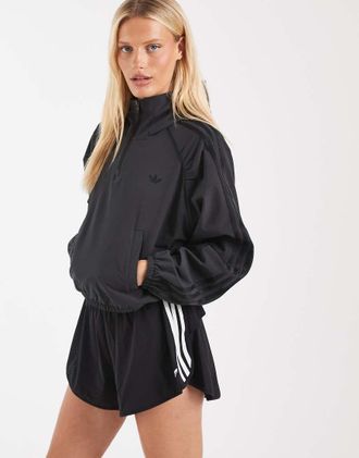 adidas adidas Originals Sport-Kimono in Schwarz