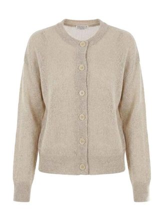 Brunello Cucinelli Cardigan - Blanc