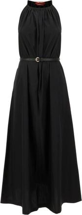 Max Mara Femme, Robes, Noir, Taille: 40 FR Mstzuppa 004 Maxi Dress