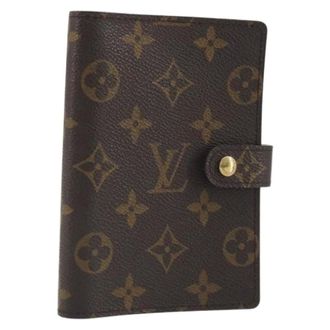 Louis Vuitton Pre-owned Day Planner Cover - Femme - Pre-owned - Brun - Taille: ONE Size