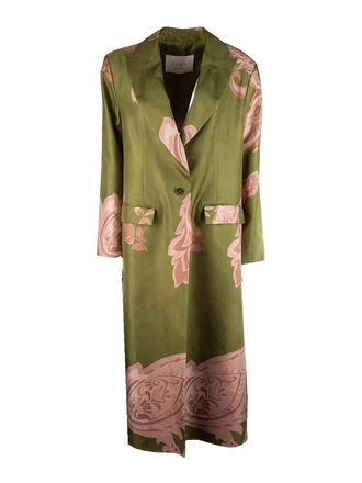 CO. GO Co. go Manteau Au Genou - Multicolore