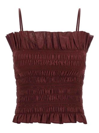 Andamane Top - Rouge Brun