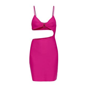 Moschino Strandkleid mit Applikation - - Dresses - Damen - Rosa - S