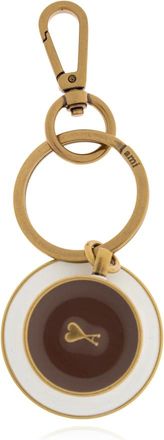 Ami unisex, Accessoires, Jaune, Taille: ONE Size Porte-cl&eacute;s avec pendentif