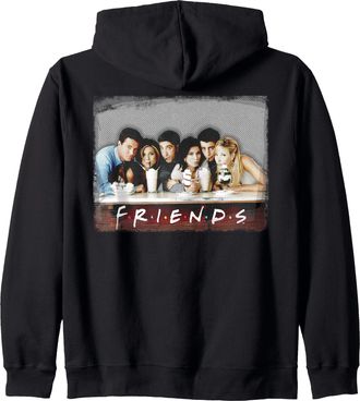 Friends TV-Sendung Friends, Bester 90er-Jahre-Food-Fan, Retro-Sitcom, Geek Kapuzenjacke