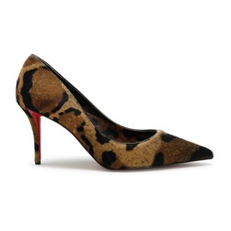 Christian Louboutin Femme, Chaussures, Brun, Taille: 39 EU Miss Z 80 Pump