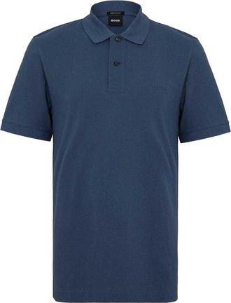 HUGO BOSS Pallas Poloshirt f&uuml;r Herren, Baumwolle (Blau)
