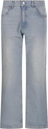 Amish Homme, Jeans, Bleu, Taille: W30 Jeans Droits