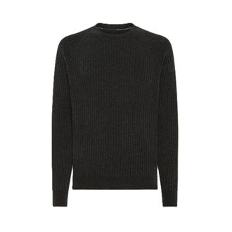 Roberto Ricci Design Velvet Rave Rundstrickpullover - - Knitwear - Herren - Grau - XL