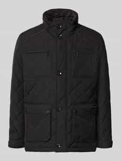 Bugatti Regular Fit Jacke in Stepp-Optik