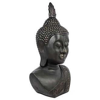 Atmosphera Atmosphera - Statue Bouddha - Noir H113 cm