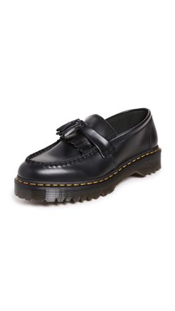Dr. Martens Loafer Bootsschuh, Black Smooth, 40 EU