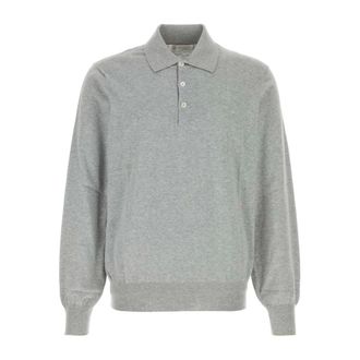 Brunello Cucinelli Homme, Pulls, Gris, Taille: XL Cotton Polo