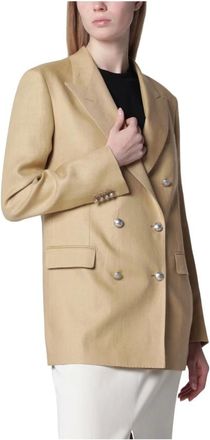 Tagliatore Femme, Vestes, Beige, Taille: 38 FR Jasmine Blazer