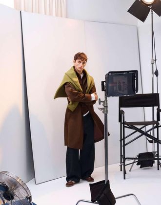 Asos Trench-coat oversize - Marron