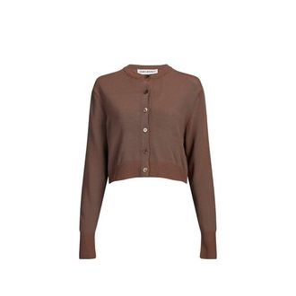 Our Legacy Cardigan c&ocirc;tel&eacute; en coton m&eacute;lang&eacute;