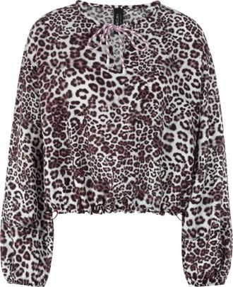 Marc Cain Bluse im Relaxed Fit mit Leopardenmuster - - Blouses & Shirts - Damen - Mehrfarbig - XL